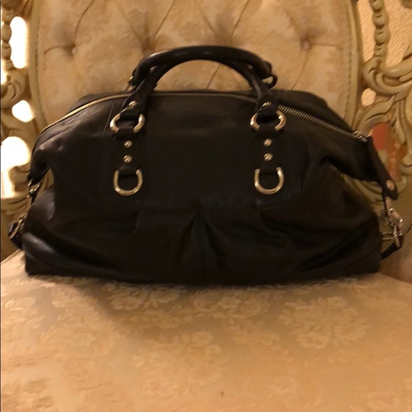 Coach | Bags | Coach Black Leather Multistyle Satchel | Poshmark